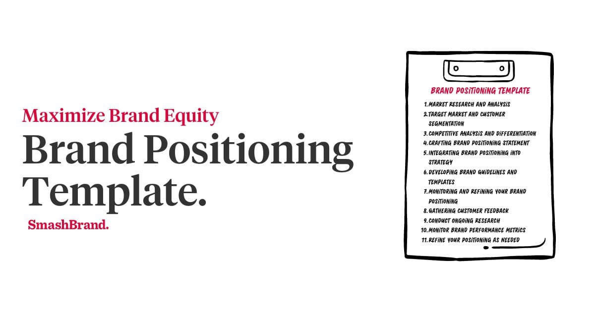 An Complete Brand Positioning Template to Maximize Equity. An Complete Brand Positioning Template to Maximize Equity.
